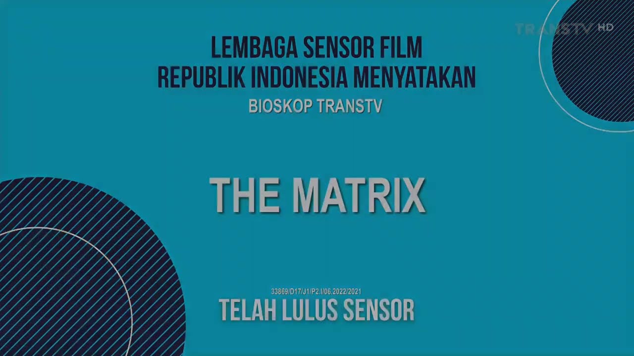 Bumper Lulus Sensor Pilihan Bioskop Trans TV 2022 [Bagian 2] - YouTube