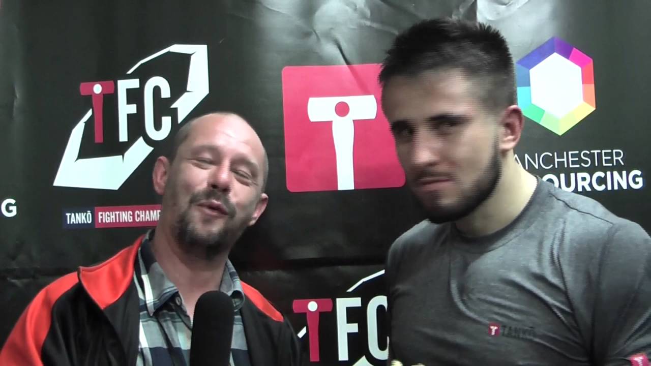 Post fight interview with Luke Trevelyn after Tanko FC - YouTube