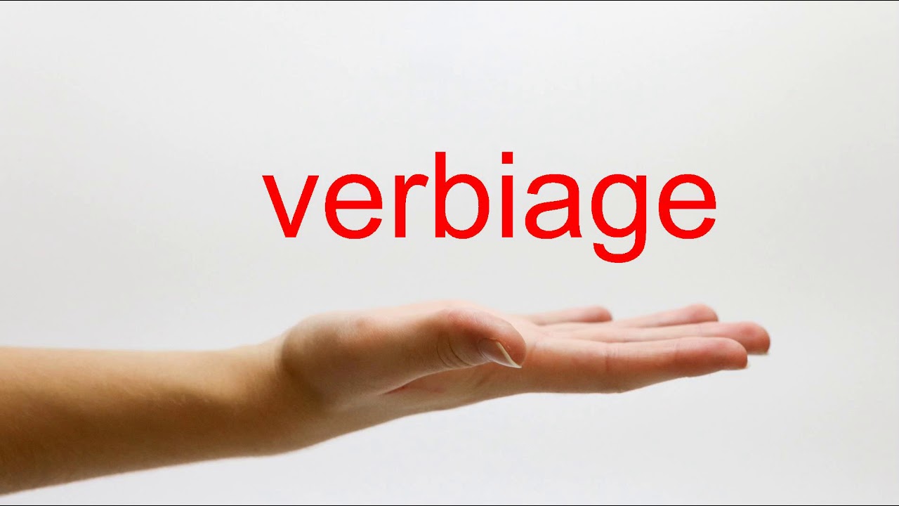 How to Pronounce verbiage - American English - YouTube