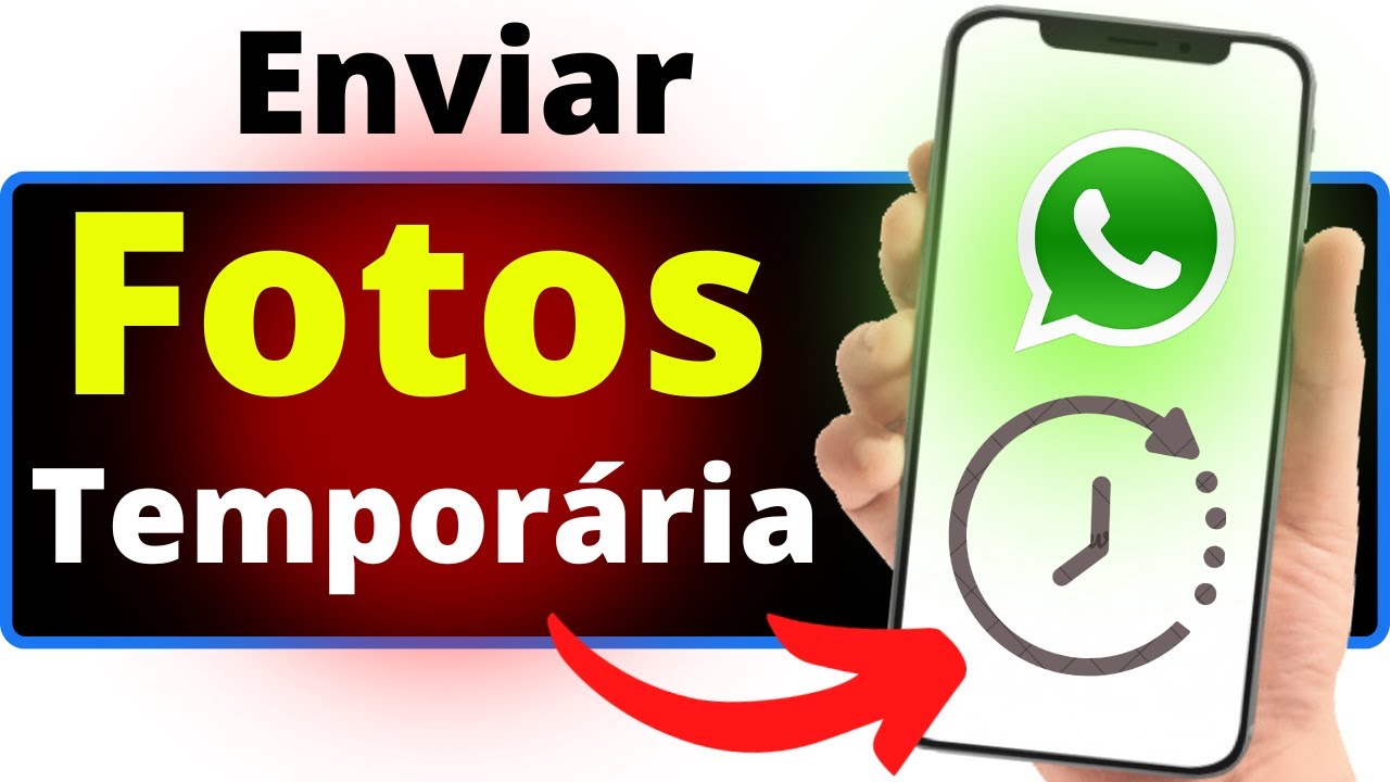 Como Enviar Foto Temporária no Whatsapp (FÁCIL E RÁPIDO) - YouTube