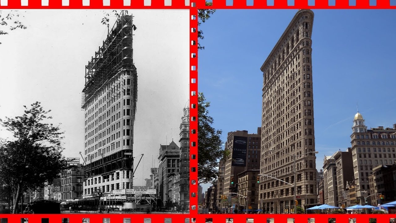 Historical Photos Of The World’s Most Iconic Buildings Before They Were ...