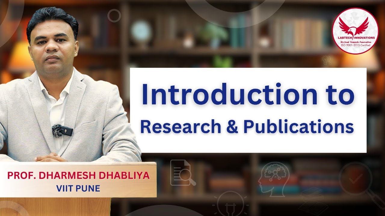 Introduction to Research and Publications | What is Research | Process ...