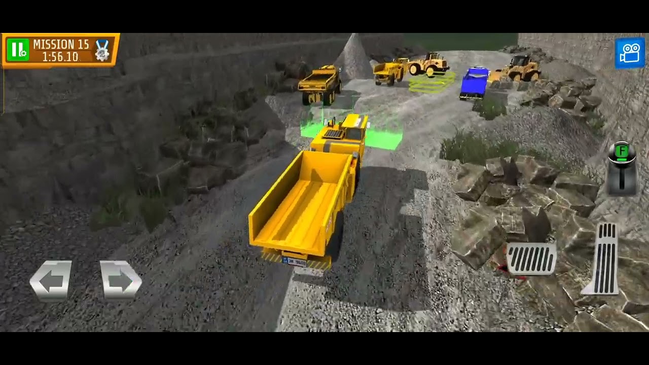 Construction Vehicle Driving Games - Quarry Driver 3 : Giants Truck ...