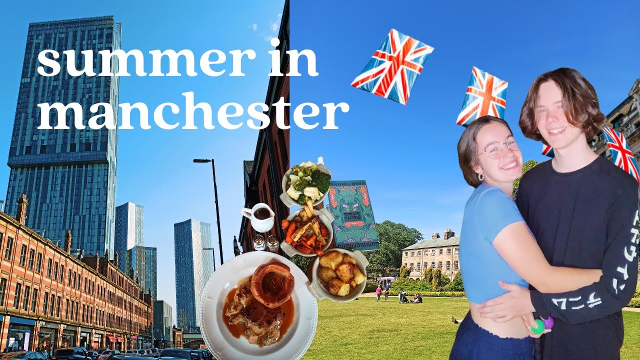 summer in manchester 🌷 working & living with my boyfriend - YouTube