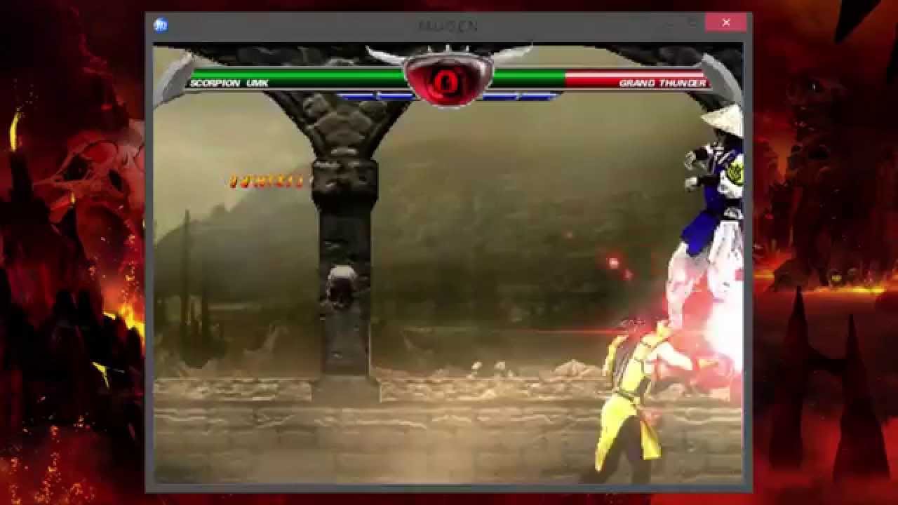 How to perform an infinite combo in MK Chaotic 2.0.2 - YouTube