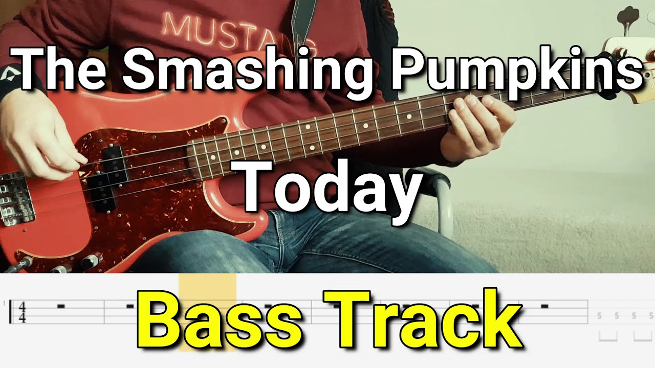 The Smashing Pumpkins - Today (Bass Track) Tabs - YouTube
