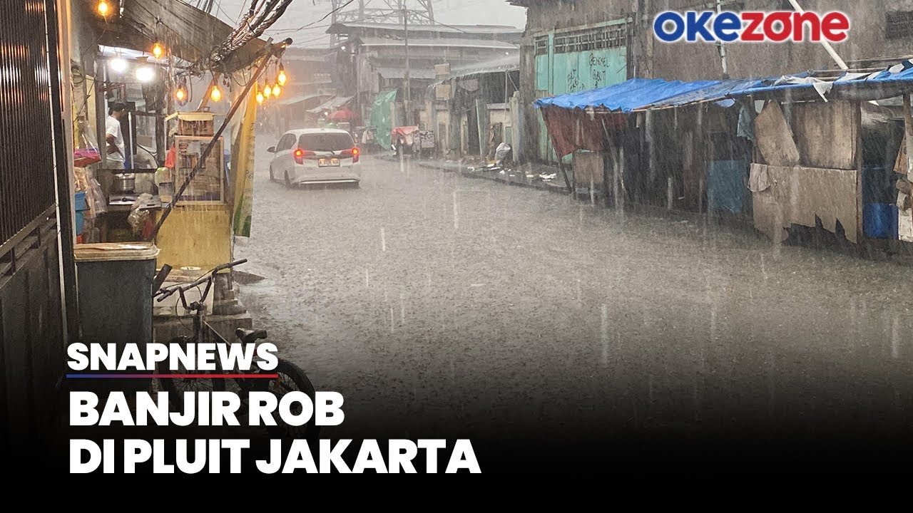 Banjir Rob di Pluit Jakarta, Warga Minta Pemerintah Buatkan Tanggul ...