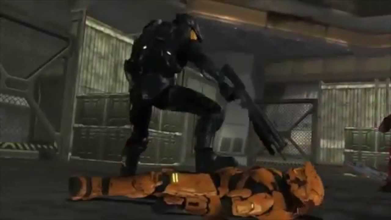 Red vs Blue fight scenes (Freelancers)(note:some bright lights and ...