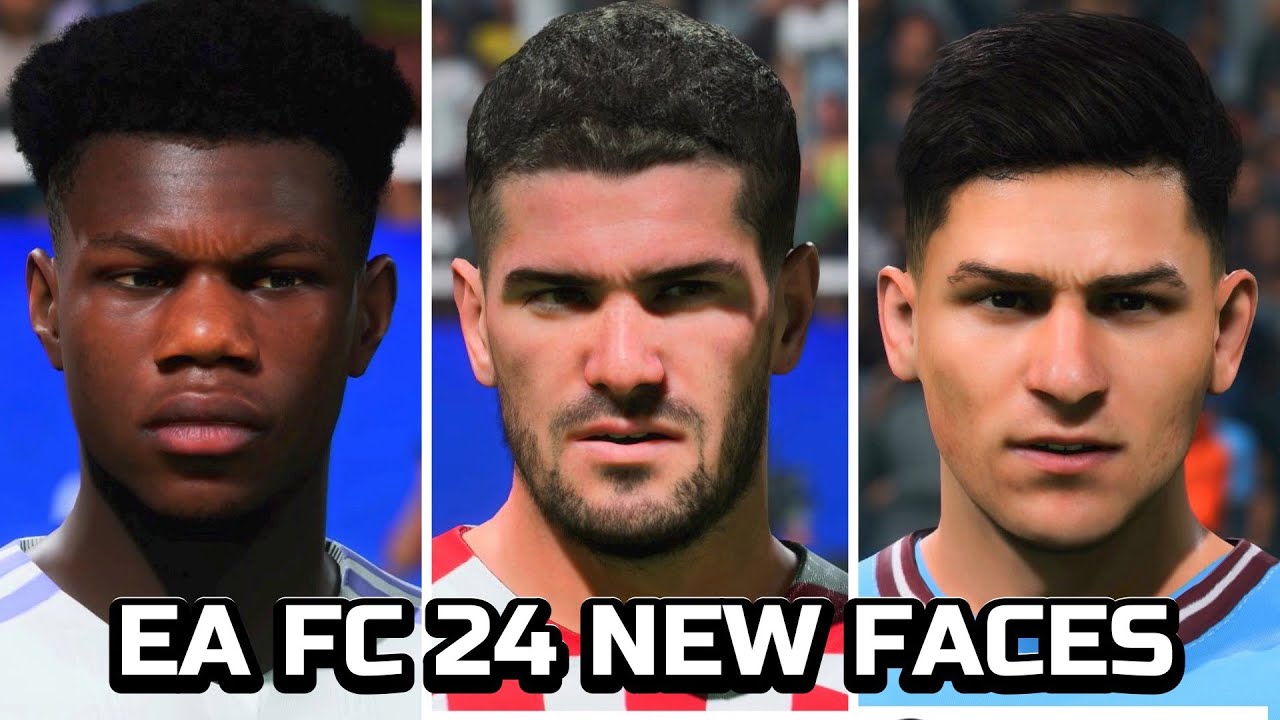 EA Sports FC 24 | All New Face Added - YouTube