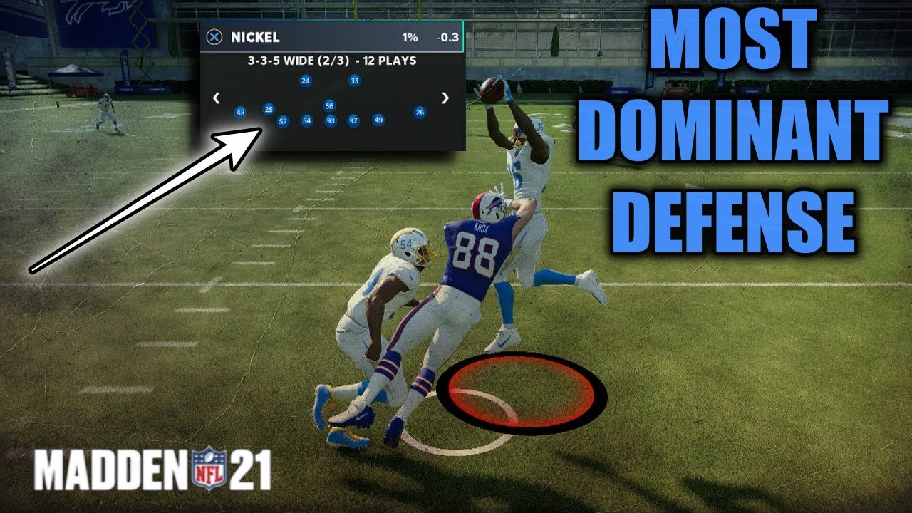 EASILY STOP THE RUN & PASS WITH THE MOST DOMINANT DEFENSE IN MADDEN 21 ...