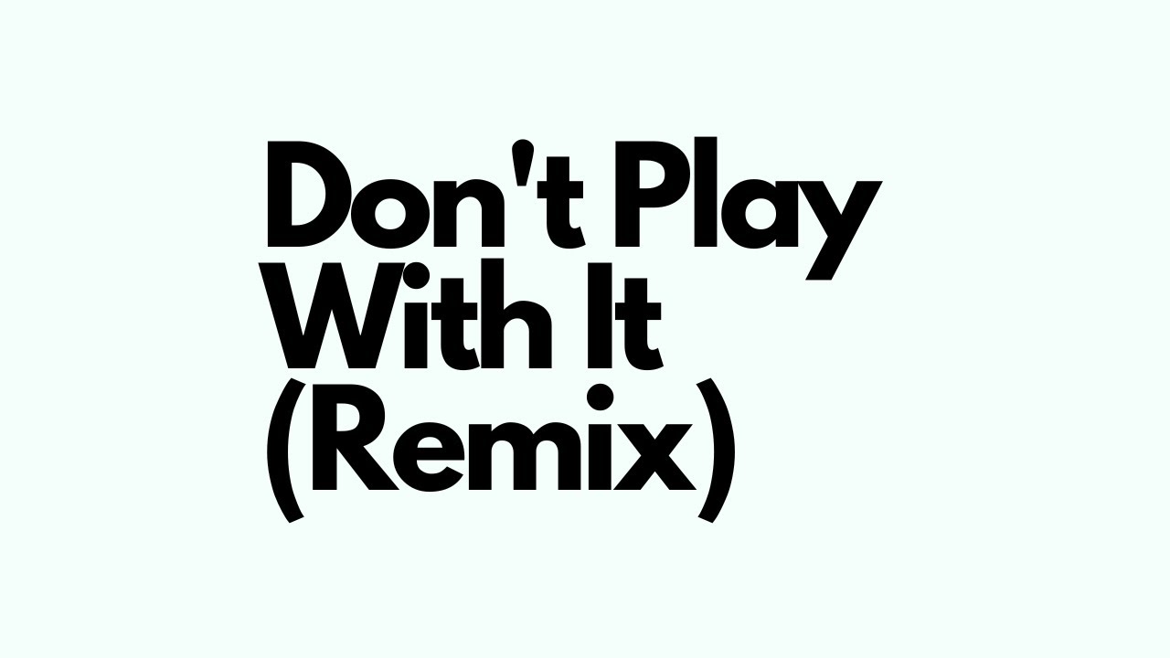 Dont Play With It Remix Lola Brooke Ft Latto And Yung Miami Youtube