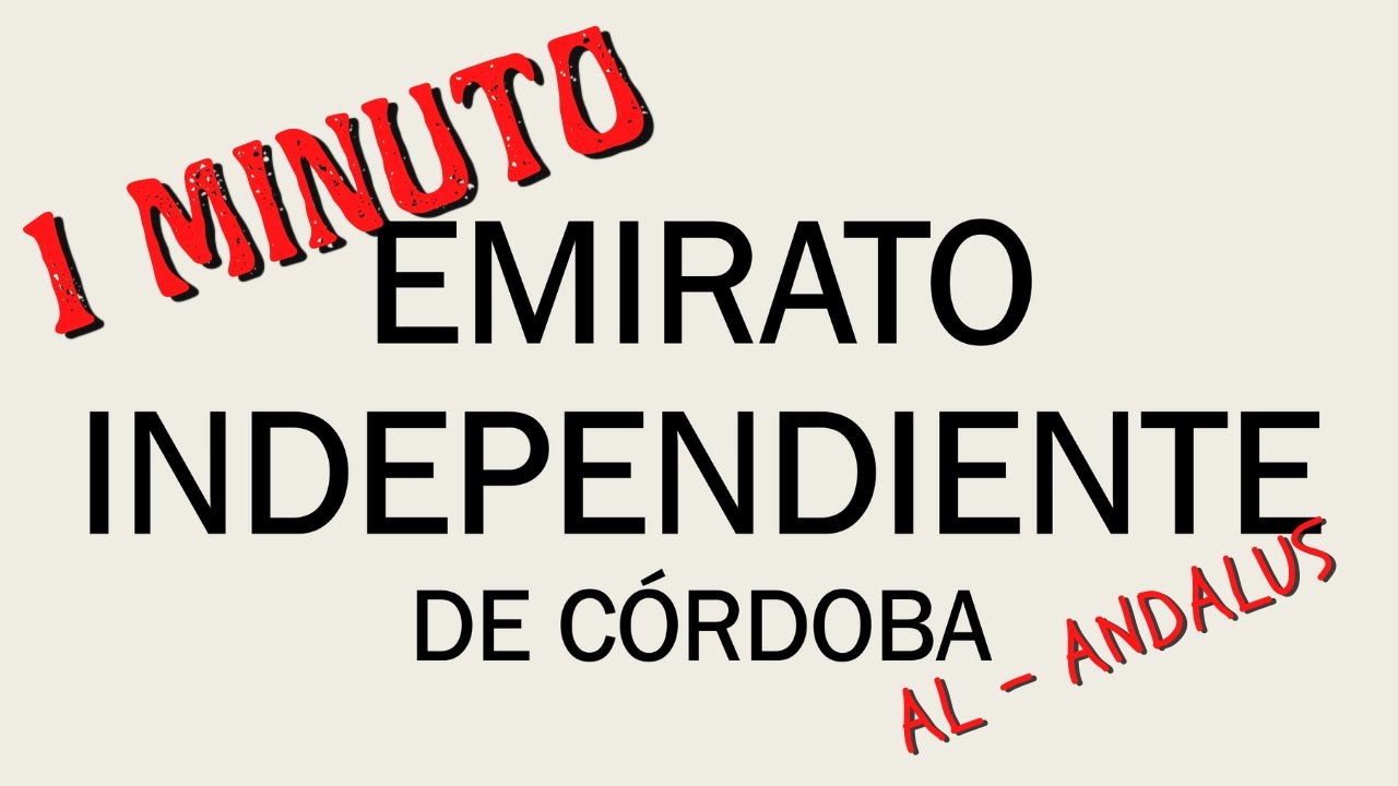 RESUMEN del Emirato independiente de Córdoba, en 1 minuto - YouTube