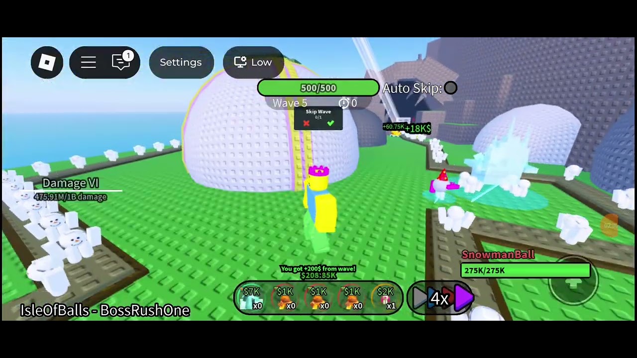 blizzard ball showcase ball td - YouTube