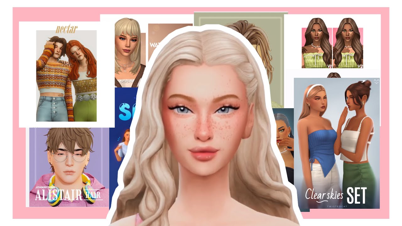 my favourite maxis match cc creators on patreon + links | sims 4 - YouTube