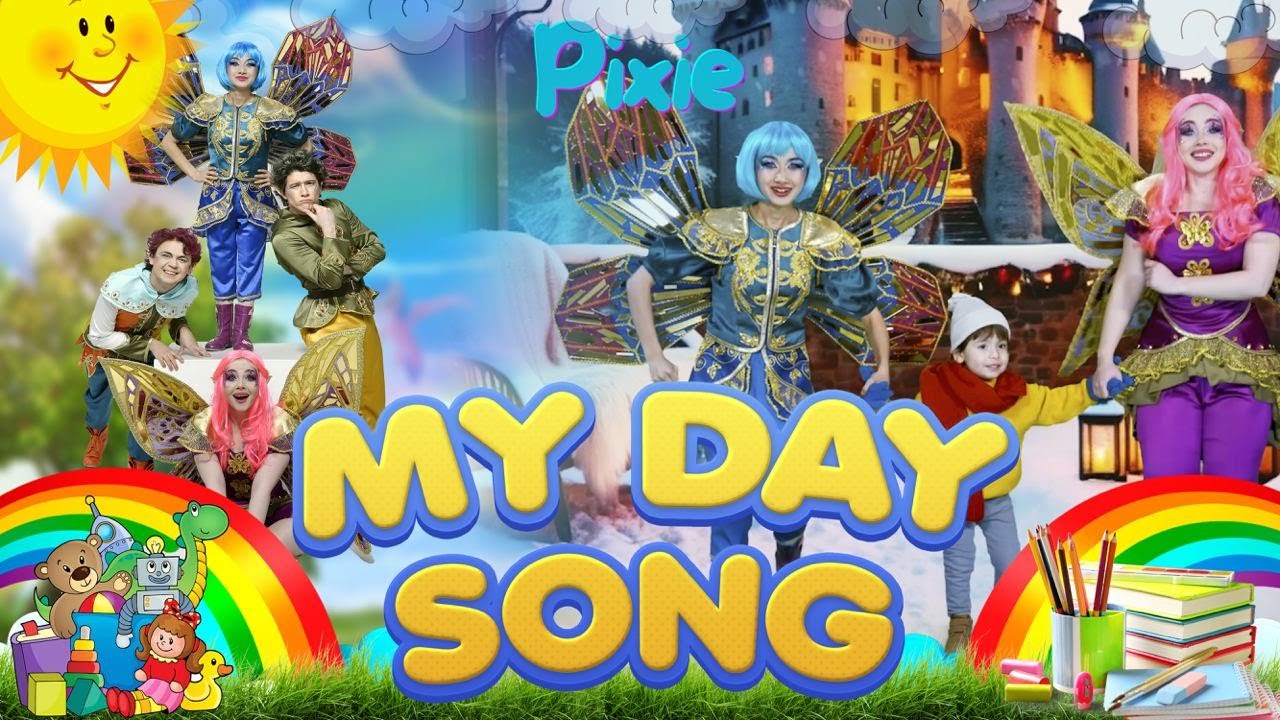 My day song | Pixie Kids Songs - YouTube
