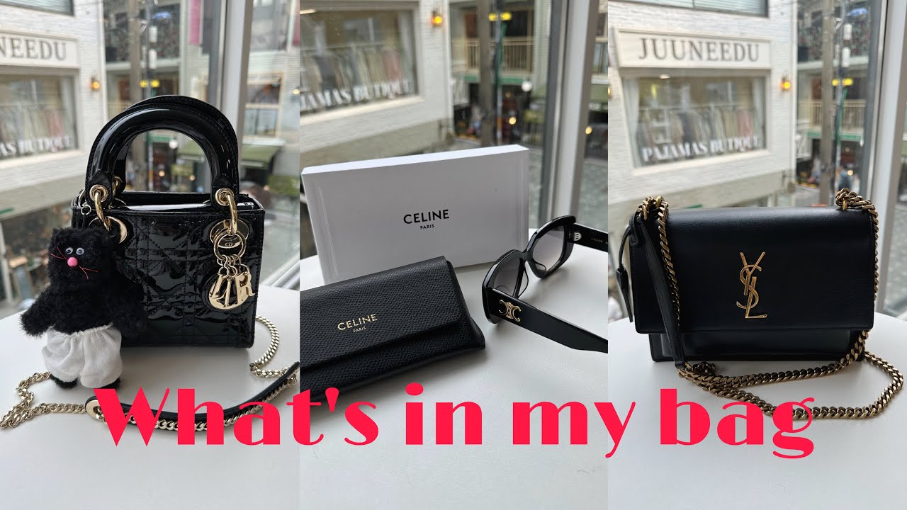 20대 직장인 왓츠인마이백ㅣ디올 레이디백 미니 페이던트 입생로랑 선셋백ㅣ아비에무아 윈드브레이커ㅣ보부상 Vs 미니백ㅣ차전자피 효소 추천ㅣ셀린느 선글라스ㅣ다크써클 인생 컨실러