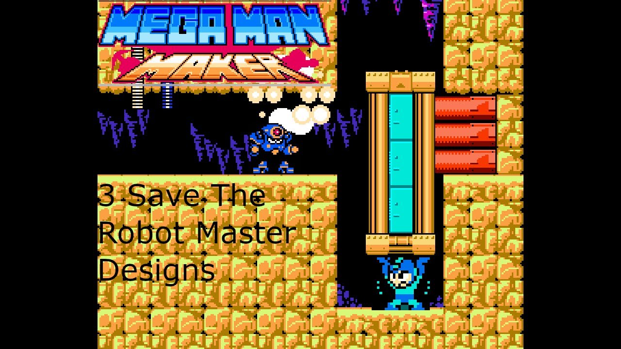 Save The Robot Masters In Mega Man Maker - YouTube