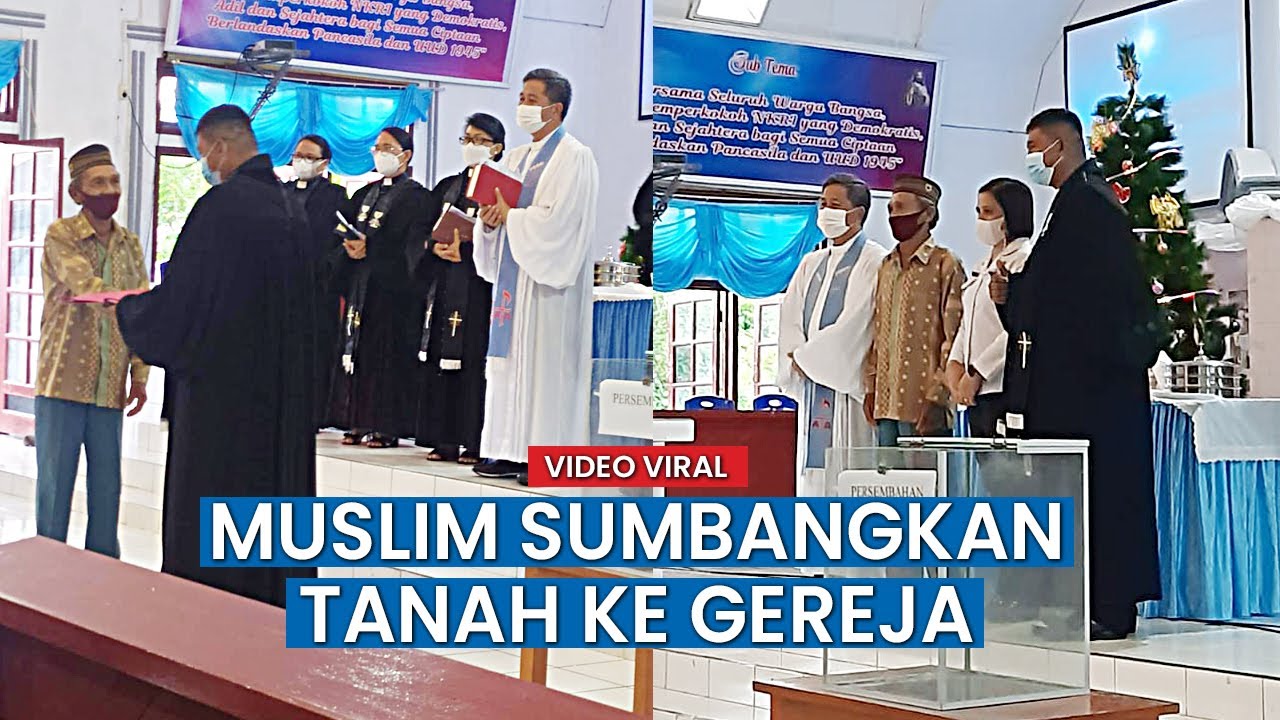 Viral Kisah Kakek Muslim di Minahasa Sumbangkan Tanah ke Gereja - YouTube