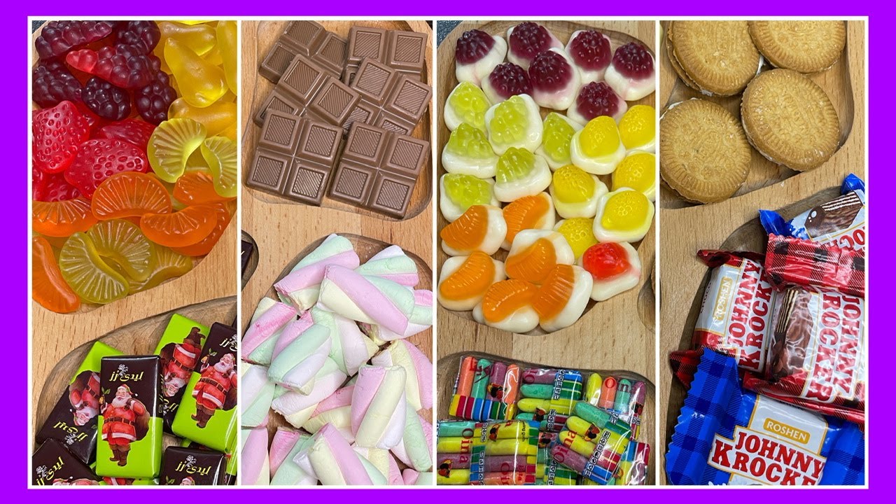 ~ ASMR ~ platter pastilles and sweets🍭🍫#asmr#sweets#satisfying - YouTube