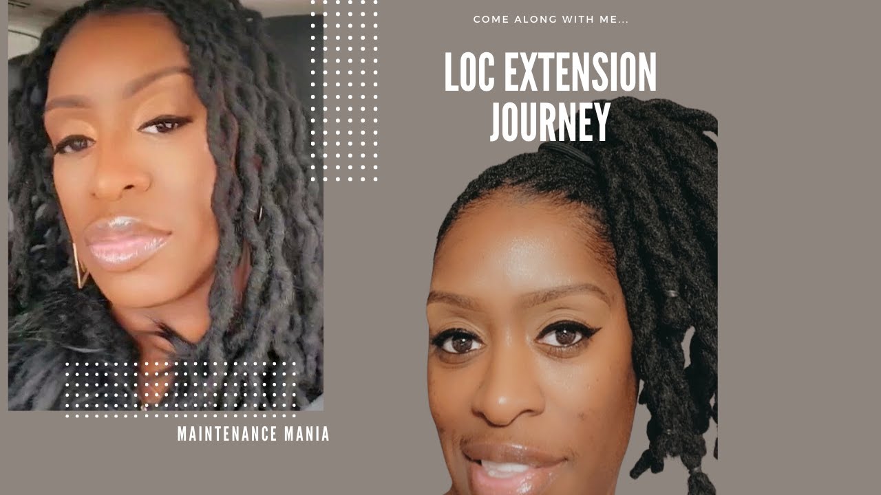 I GOT LOC EXTENSIONS!| My Loc Journey (3 month) Update| DRYER FREE ...
