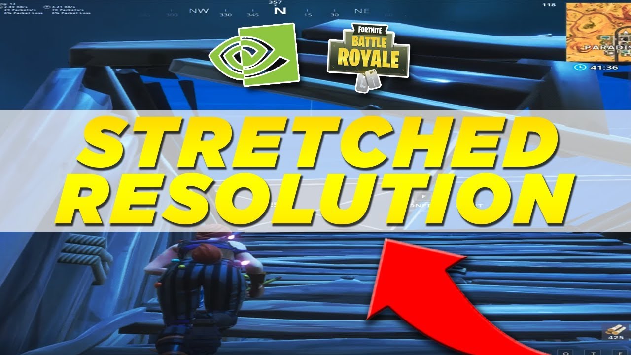 How To Play Stretched Resolution in Fortnite SEASON 6 (Custom ...
