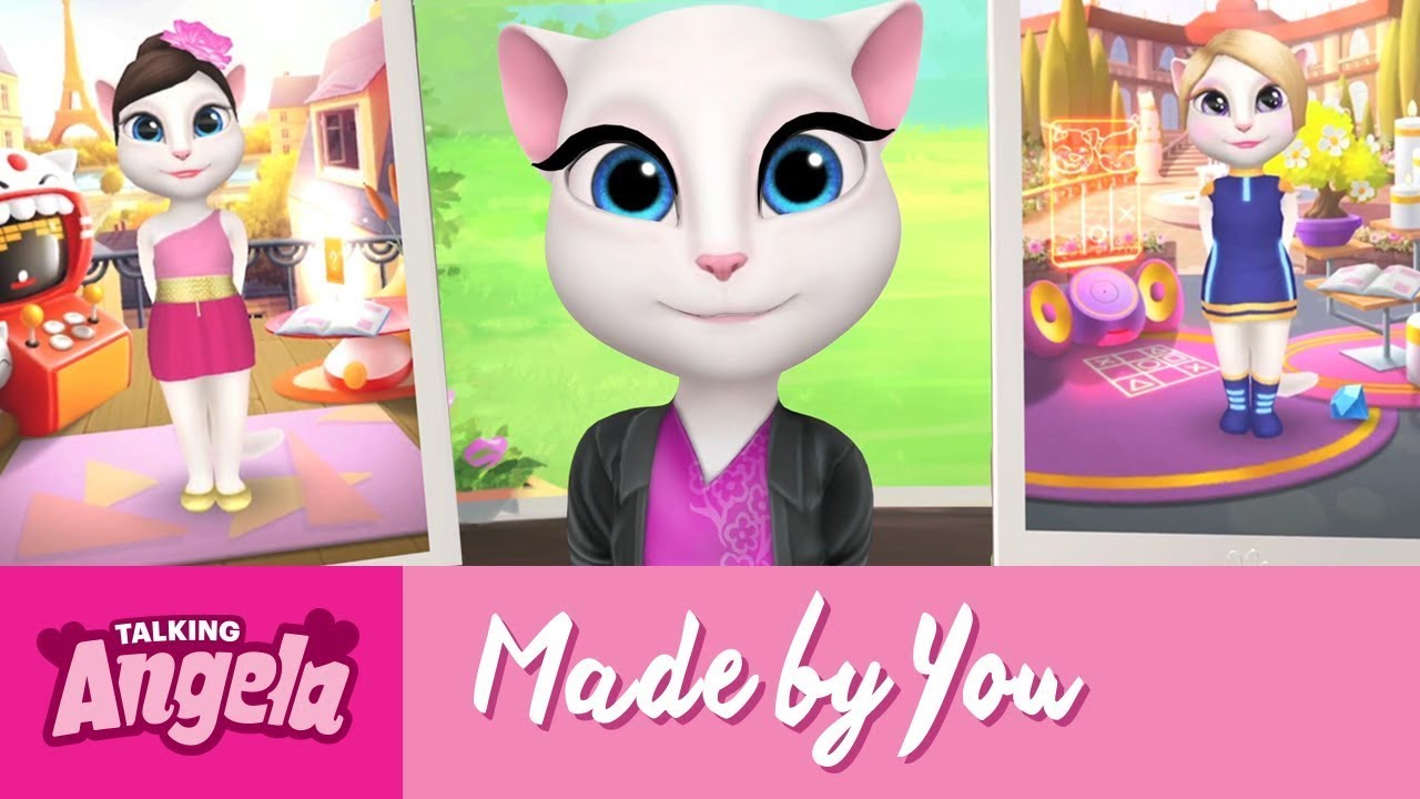 Talking Angela game - YouTube
