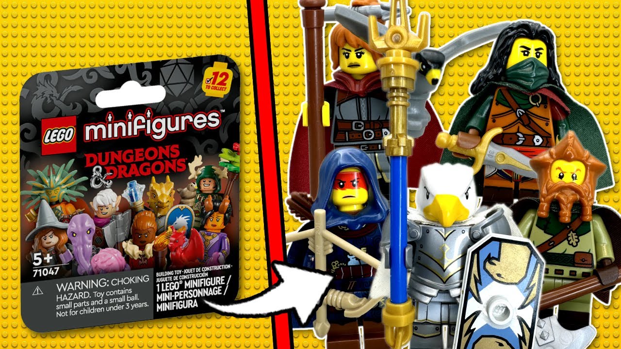 14 More Ideas To Customize Your Lego Dungeons and Dragons Minifigures ...