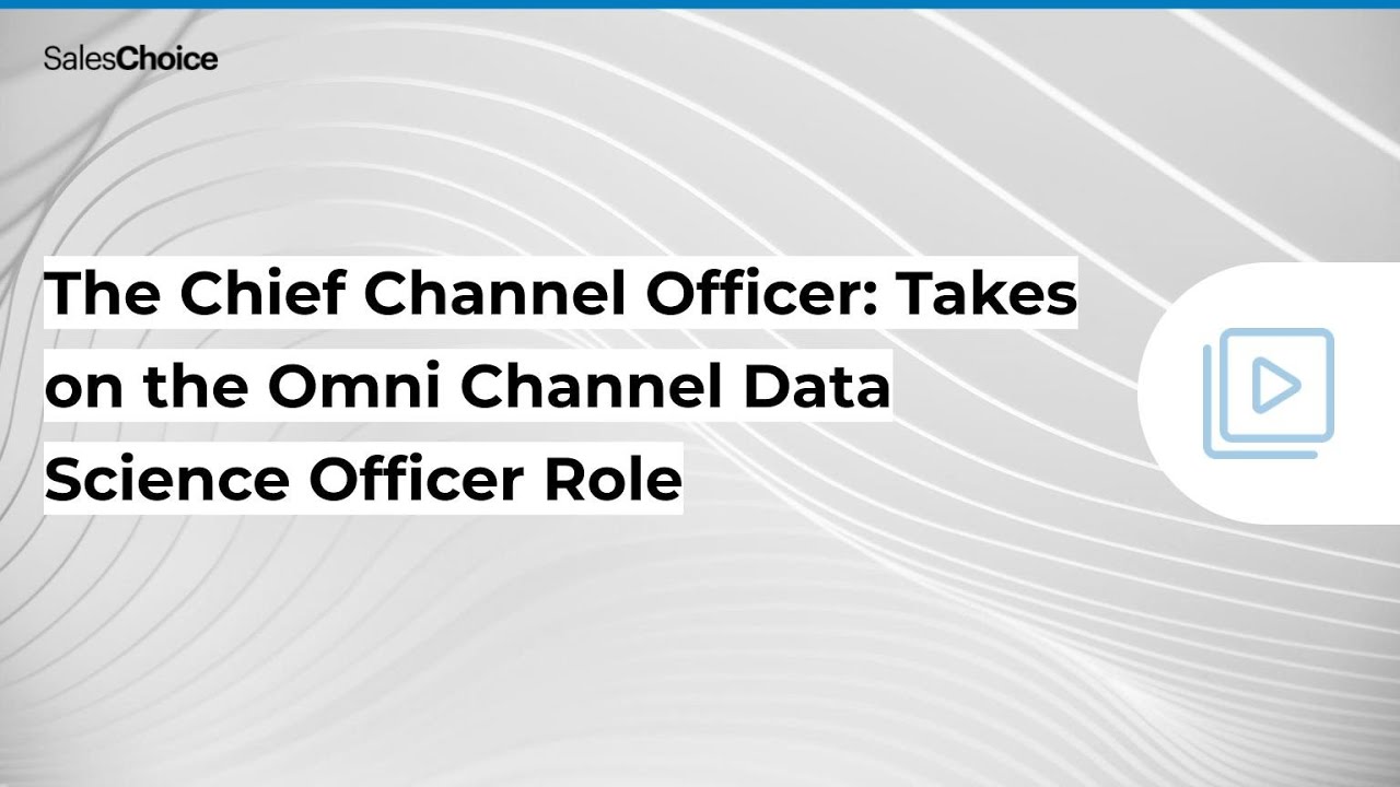 The Chief Channel Officer: Takes on the Omni Channel Data Science ...