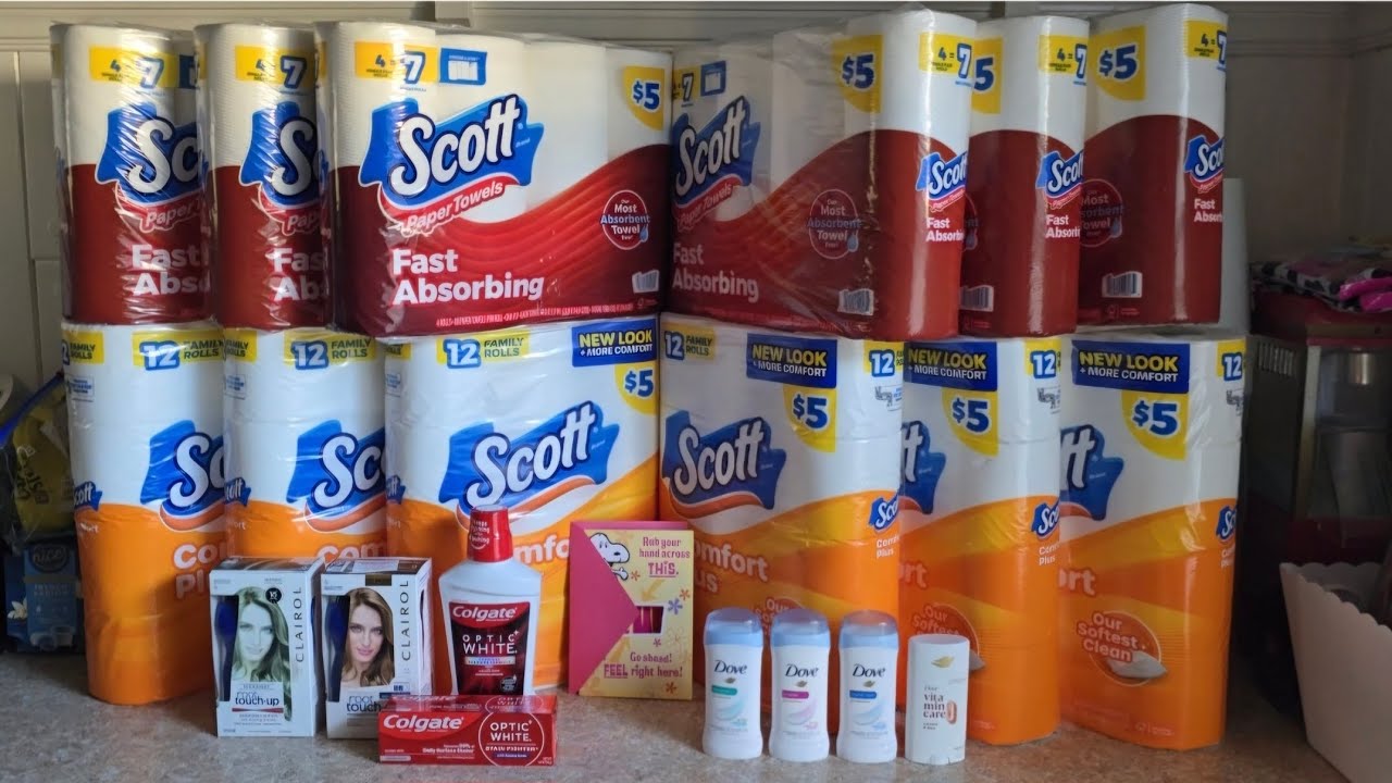 *MONEY MAKER Dove & Clairol*Scott Paper $1.16 (after rewards)*🥳 # ...