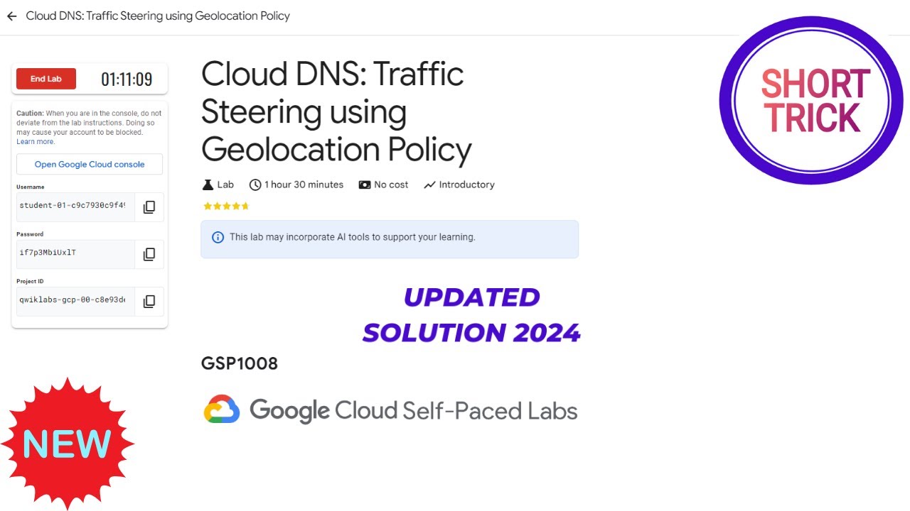 Cloud DNS: Traffic Steering using Geolocation Policy | 2024 | #GSP1008 ...