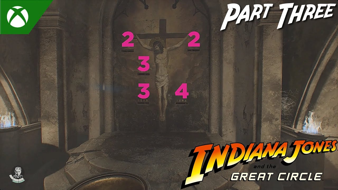 THE JESUS PUZZLE! Indiana Jones And The Great Circle Gameplay ...