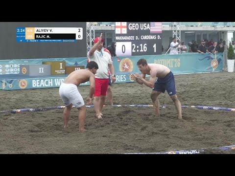 Vusal ALIYEV (AZE) vs. Miljan RAJIC (SRB) • A | Round 1 • Men's BW 80Kg
