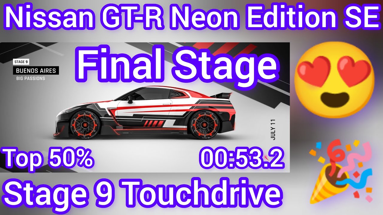 Asphalt 9 | Nissan GT-R Neon Edition | Special Event | Stage 9 ...