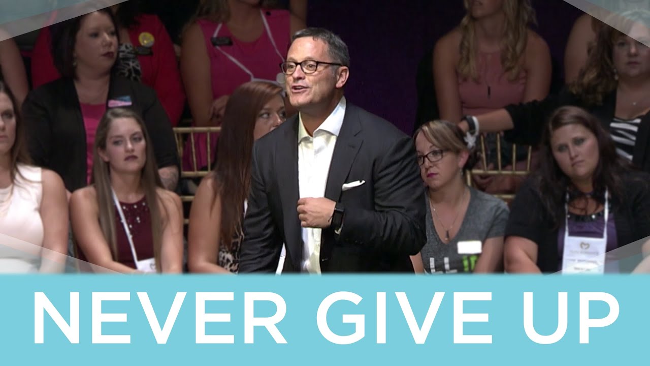 Never Give Up | Chris Cicchinelli - YouTube