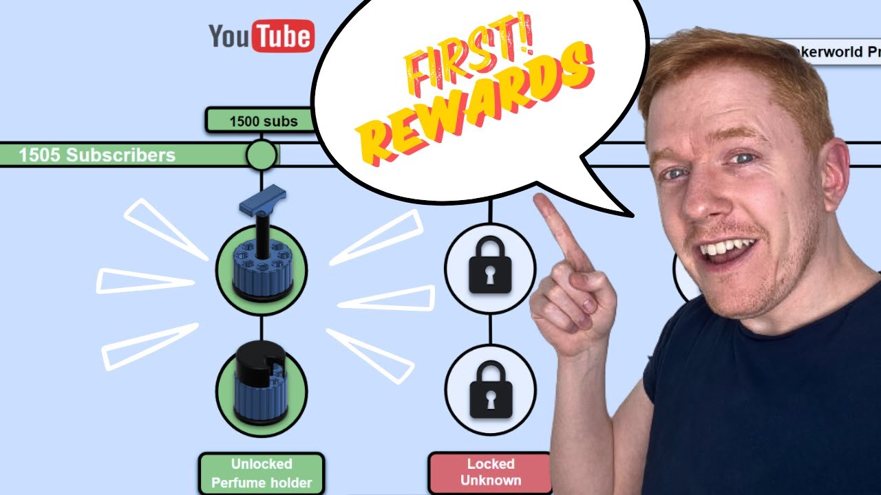 First subscriber reward!! Road to silver play button - YouTube
