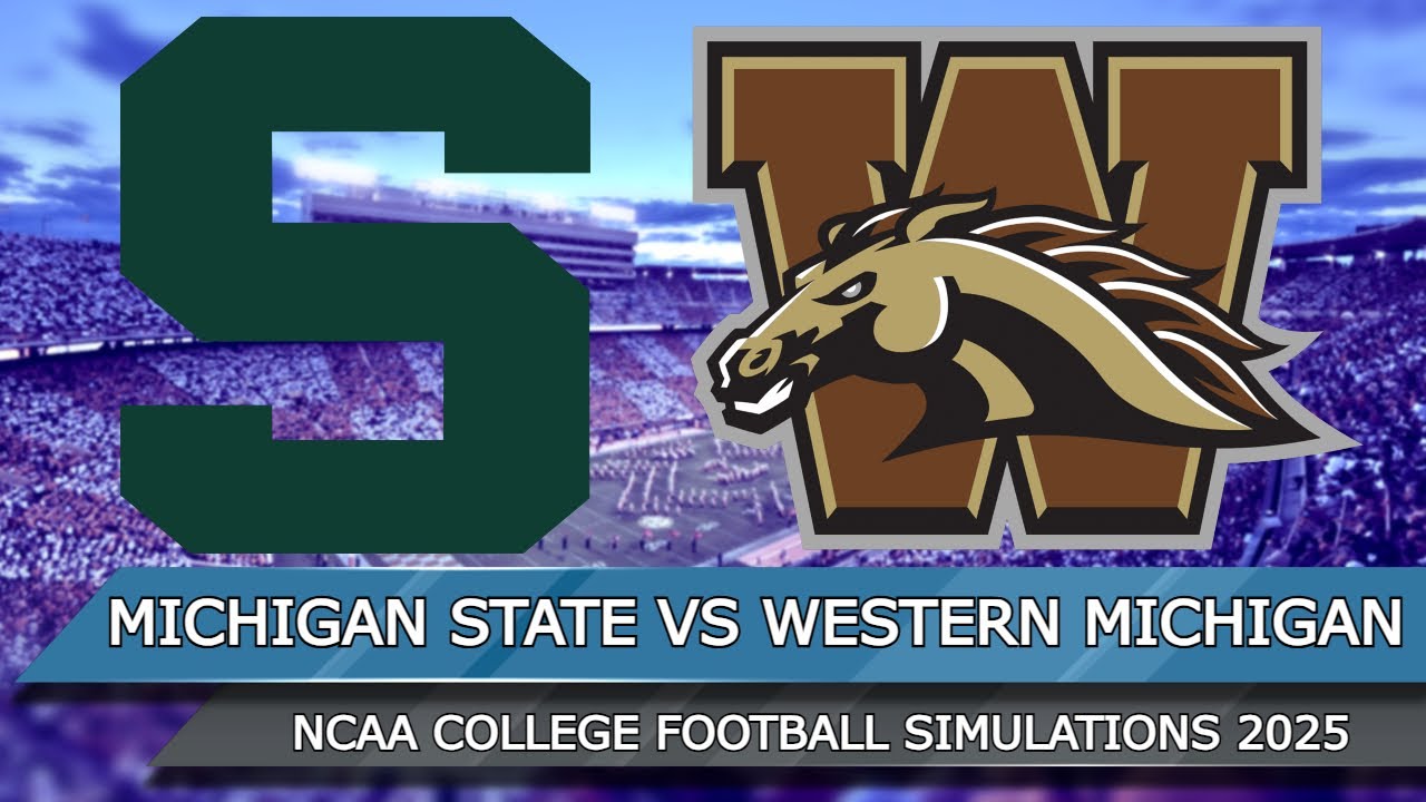 Michigan State vs Western Michigan - NCAA Football 8/29 Full Highlights ...
