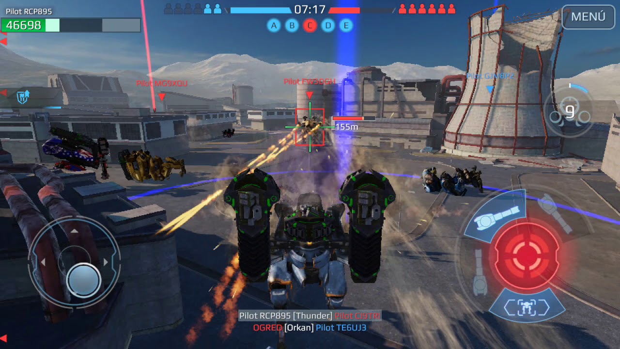 War robots test server remastered: falcon - YouTube