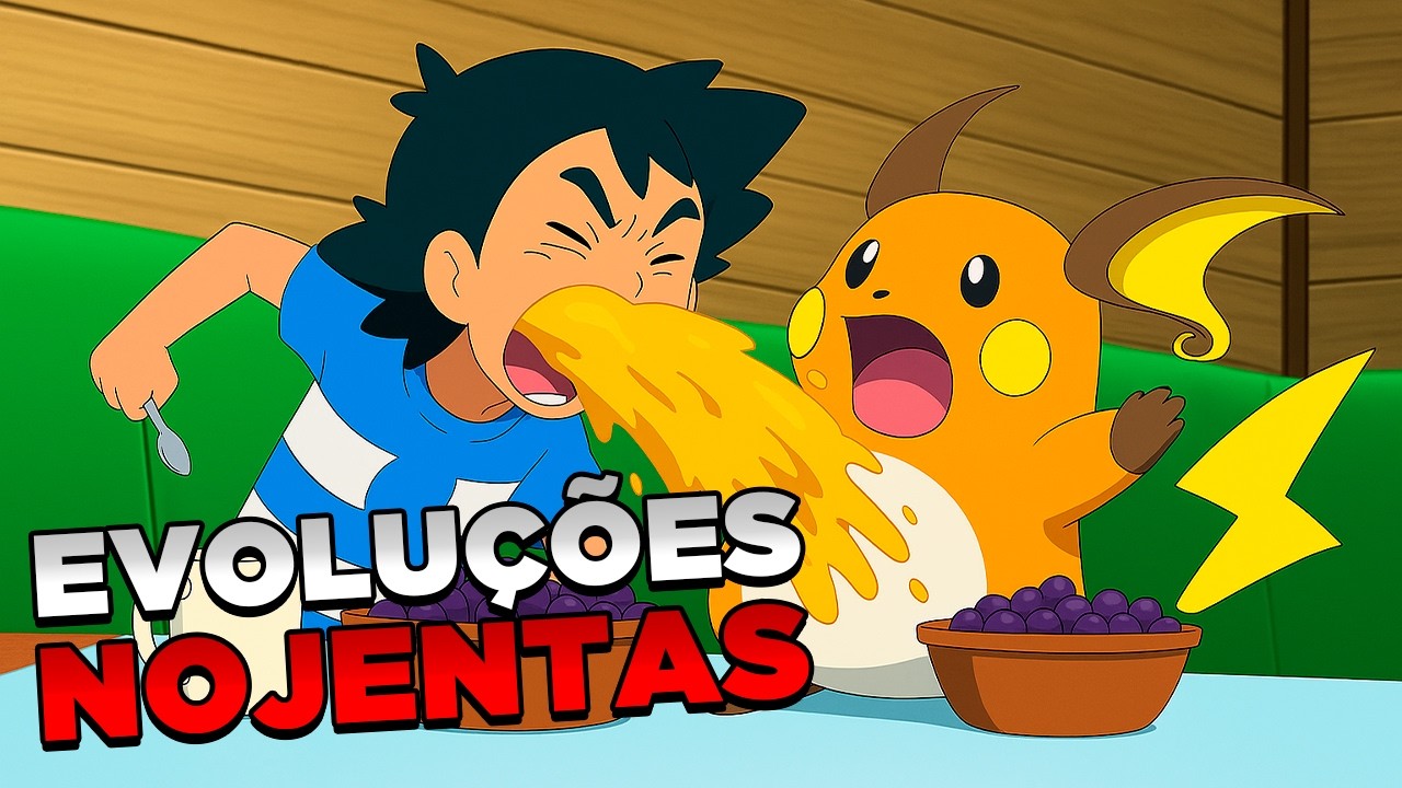 Evoluções Pokémon Que Dão ÂNSIA DE VÔMITO! - YouTube
