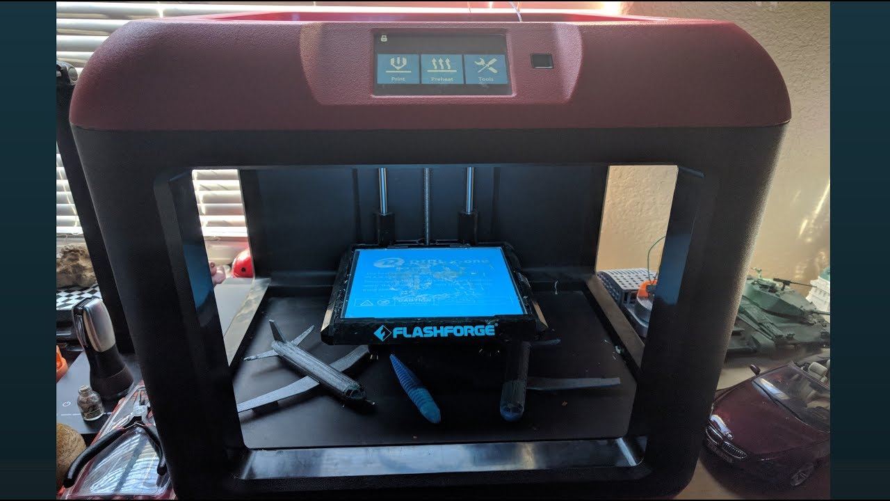 My Flashforge Finder Experience - YouTube