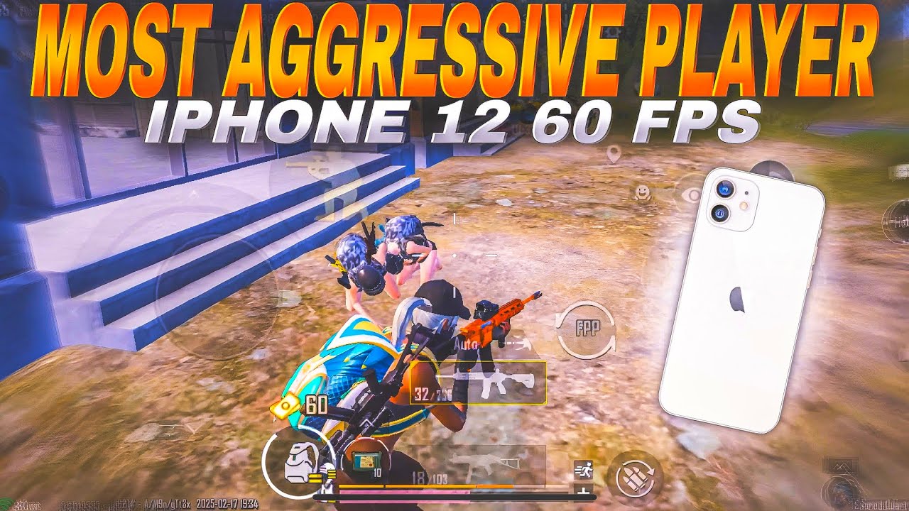 Most Aggressive Player | Solo Vs Squad | With iPhone 12 60 Fps | BGMI ...
