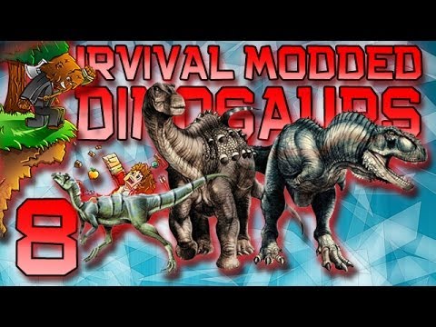 Minecraft: Modded Dinosaur Survival Let's Play w/Mitch! Ep. 8 - MAKING ...
