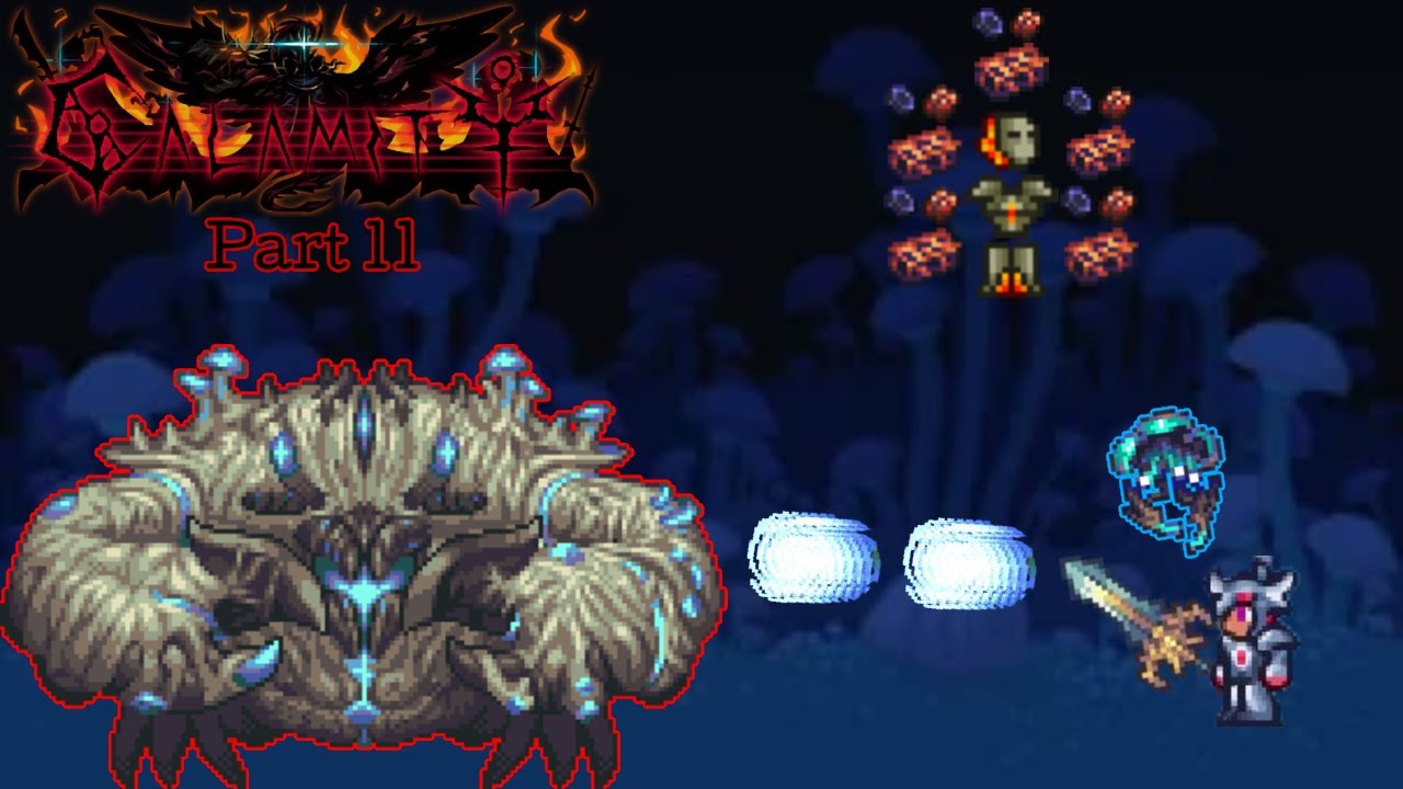 Giant mushroom Crab?! | Terraria Calamity Part 11 - YouTube