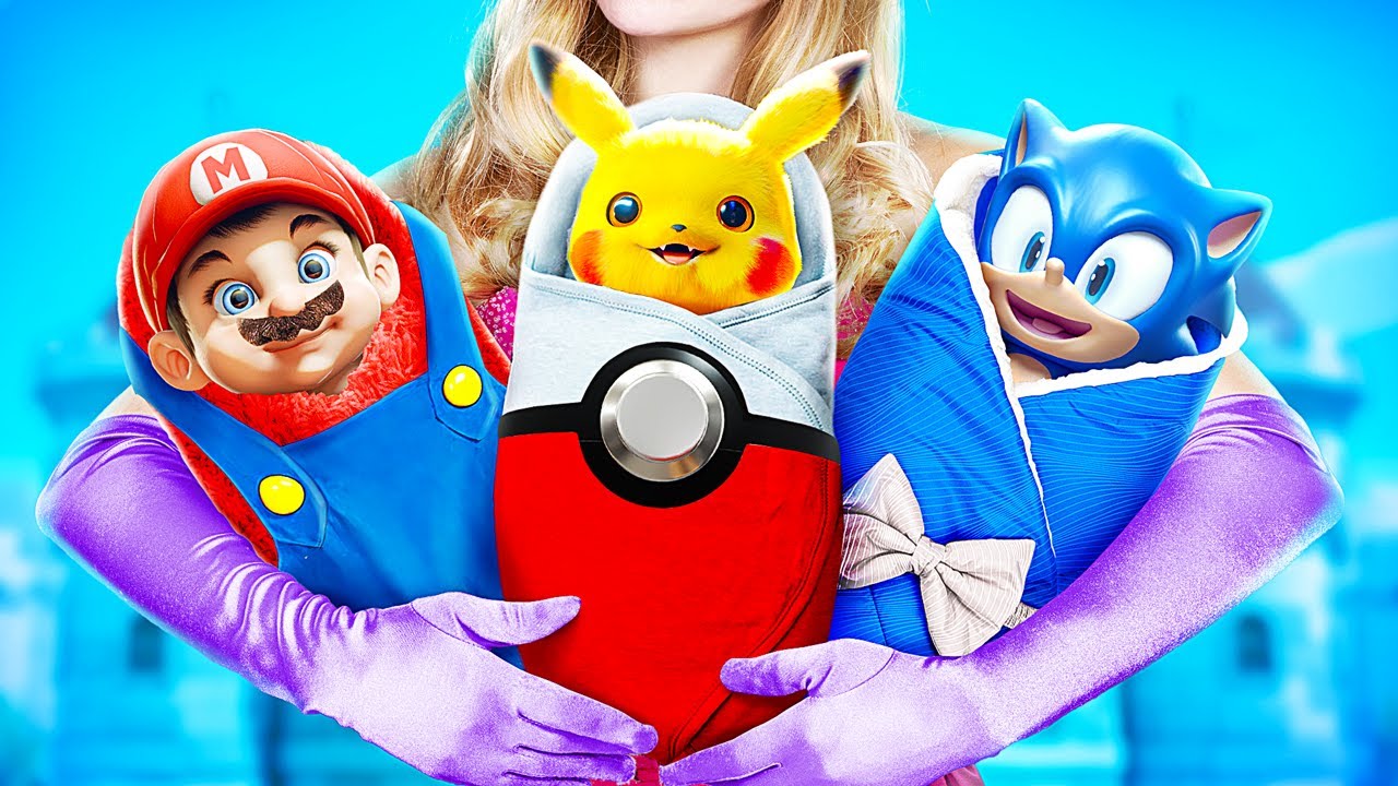 Sono Stato Adottato da una Famiglia Reale! Super Mario nella Vita Reale ...