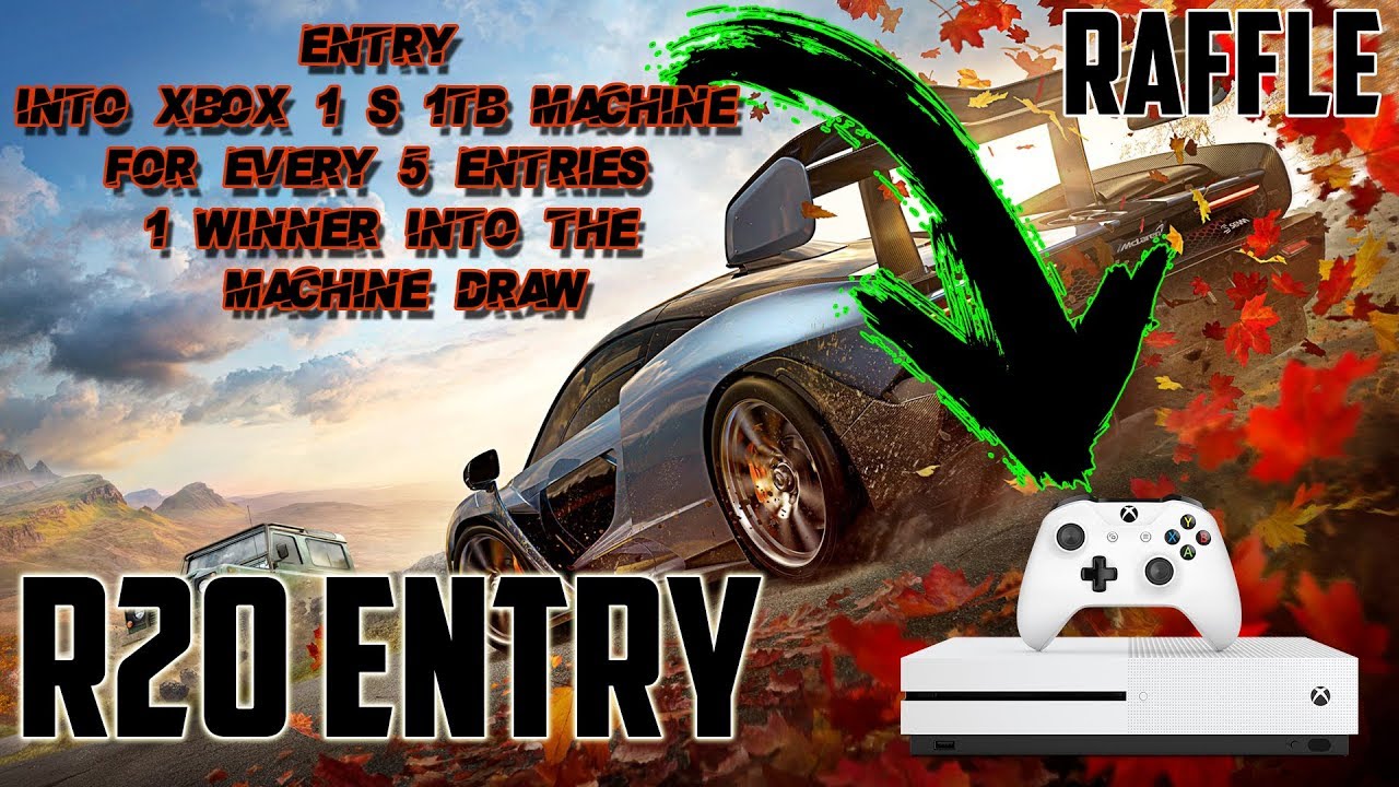 RAFFLE INTO XBOX 1 MACHINE DRAW - YouTube