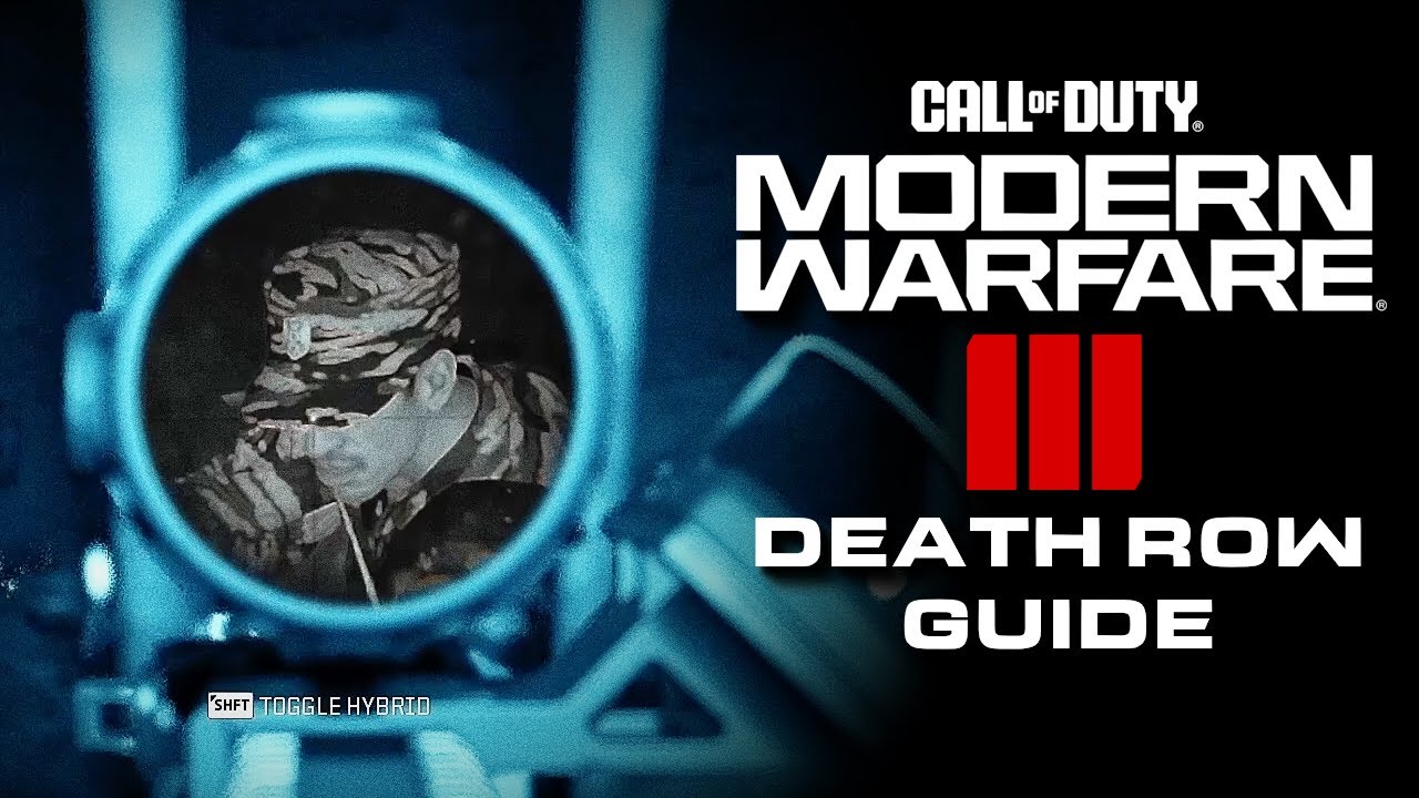 Modern Warfare 3: "DEATH ROW" Trophy/Achievement Guide - YouTube
