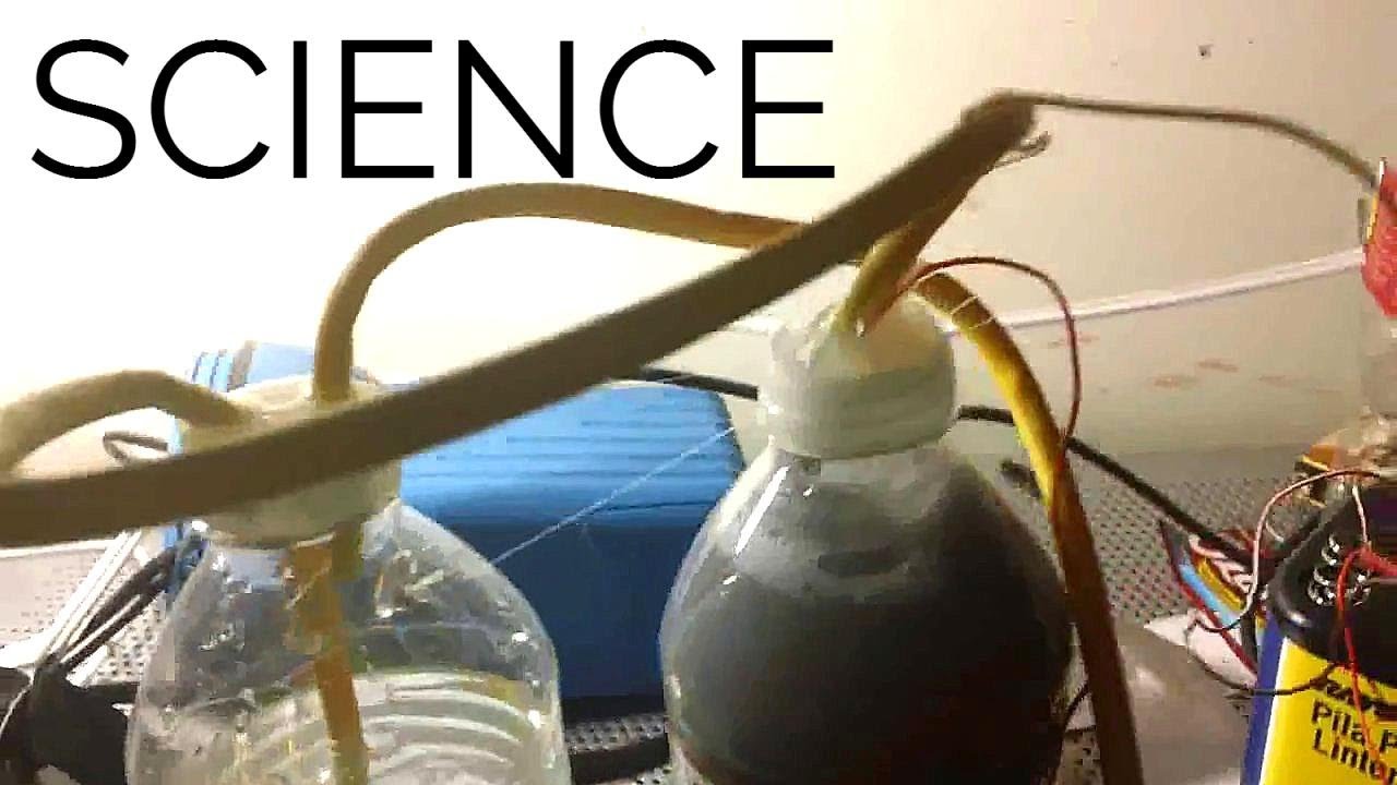 Cool Science Experiment - How to make fire with water. - YouTube