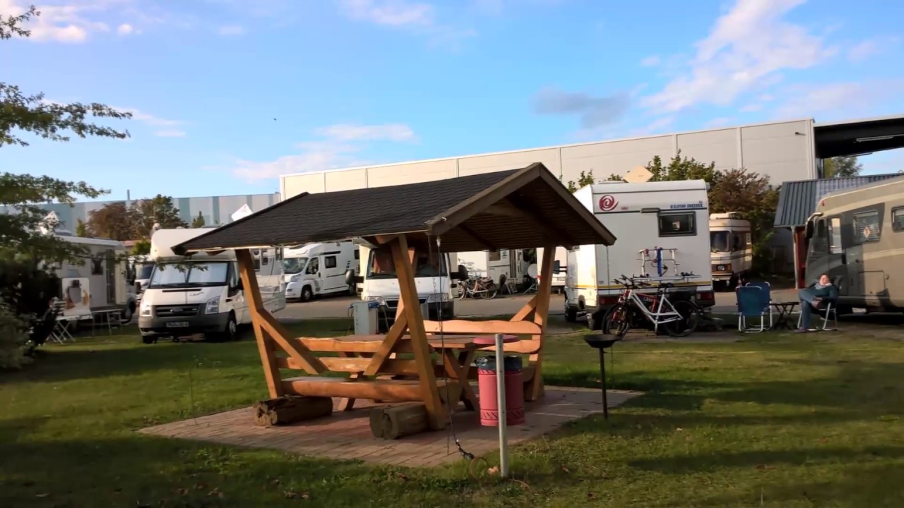 Elegantes Womo Stellpltze Wismar Ebenbild