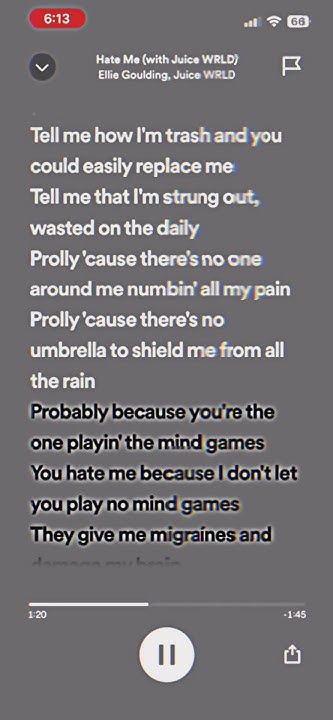Hate Me Juice Wrlds Verse Juice Wrld Ellie Goulding Lyrics Lyr1xx 4 Y0u Youtube
