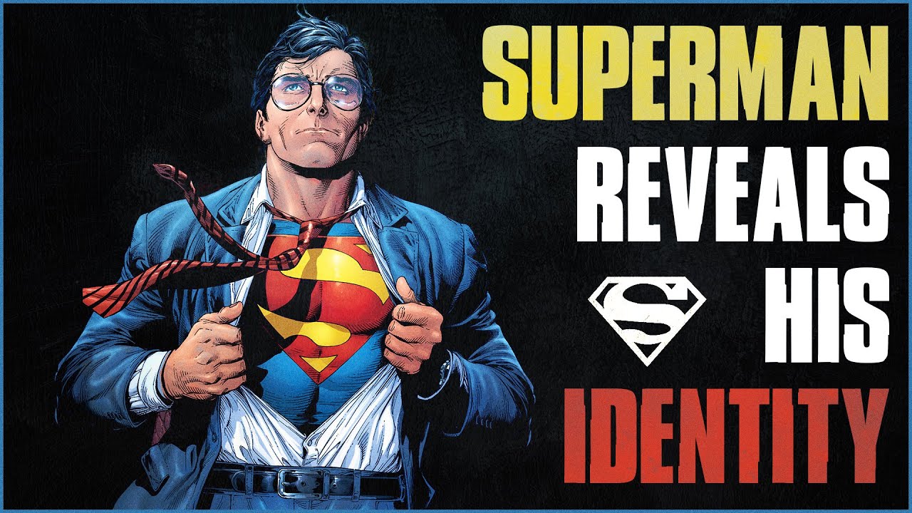 Superman Reveals His Identity To The World - YouTube
