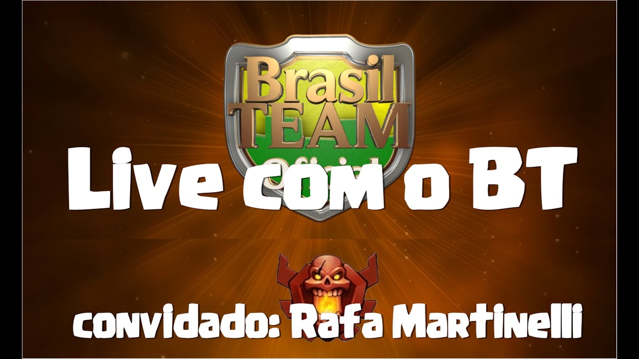 Live - Bate papo com Rafa Martinelli - YouTube